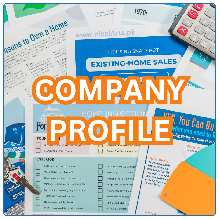 Professional Company Profile Designing Service