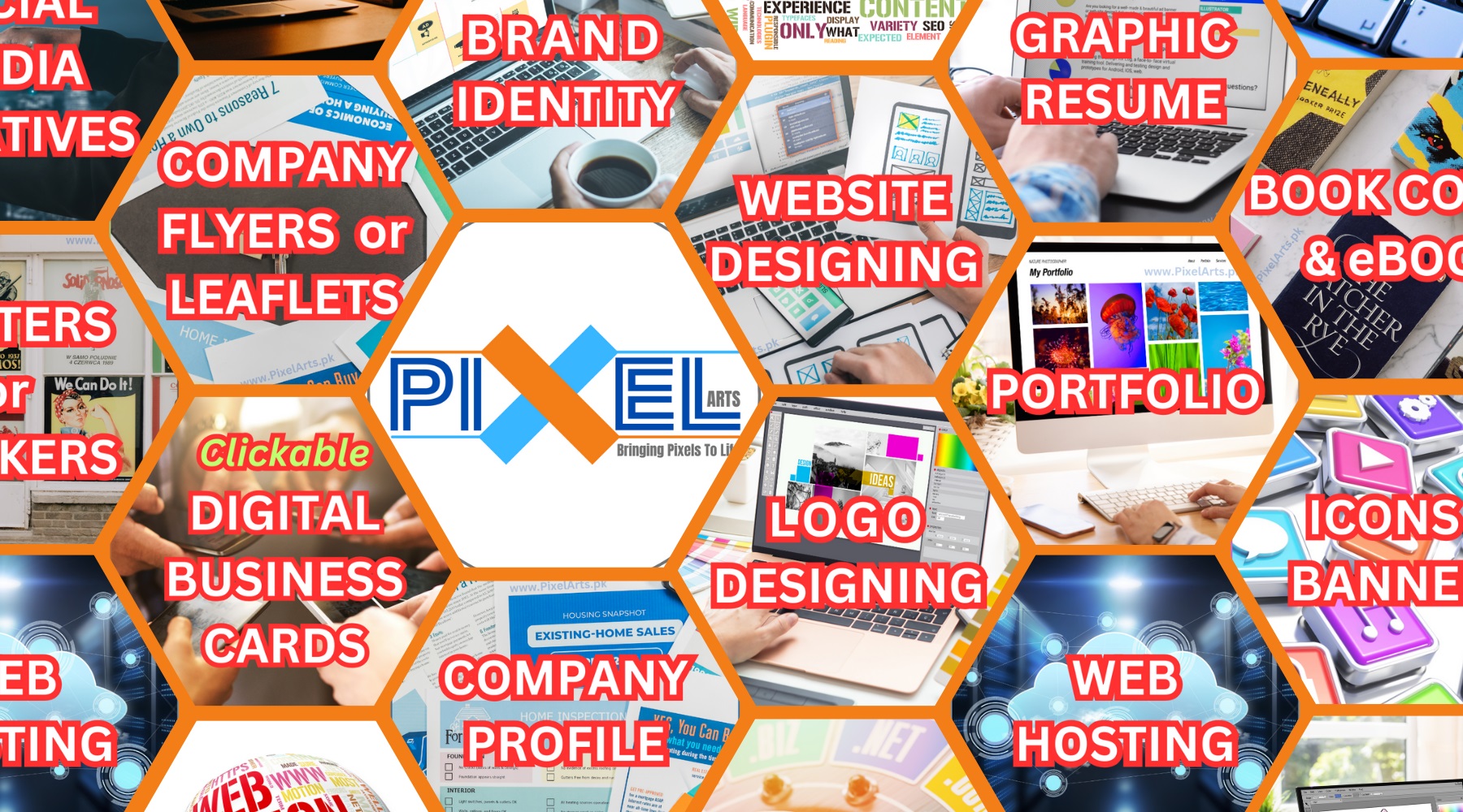 Website And Graphic Designing Services | Pixel Arts